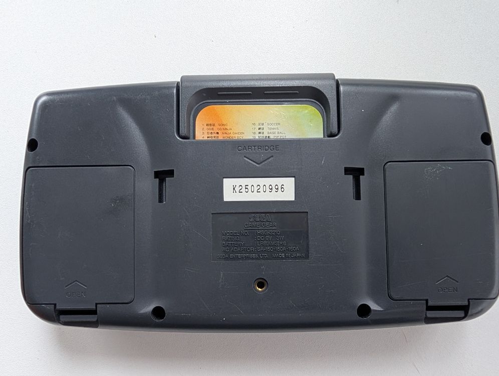Sega Game Gear - Handheld Konsole, mit Spiel (Defekt) in Vilters für ...