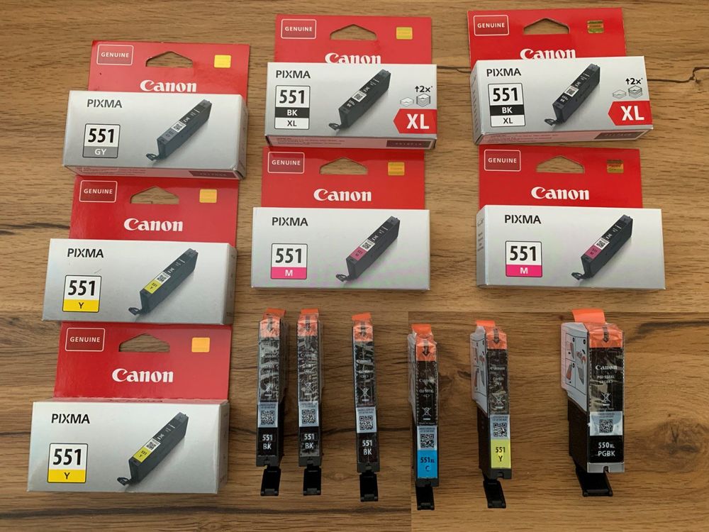 Canon Pixma 551 M Tinte Original (Neu und originalverpackt) in ...
