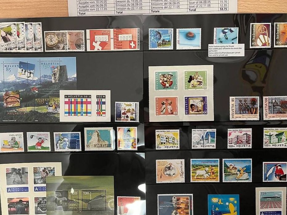 Helvetia Jahresserie Set 2005 (Ausgabepreis Fr. 129.50) (Neu (gemäss ...