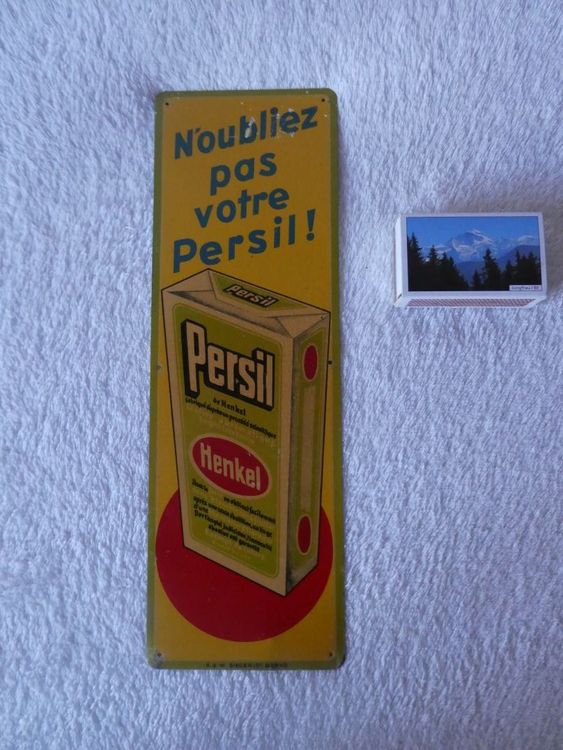 Altes Türschild Persil kein Email (Gebraucht) in Magden für CHF 51 ...