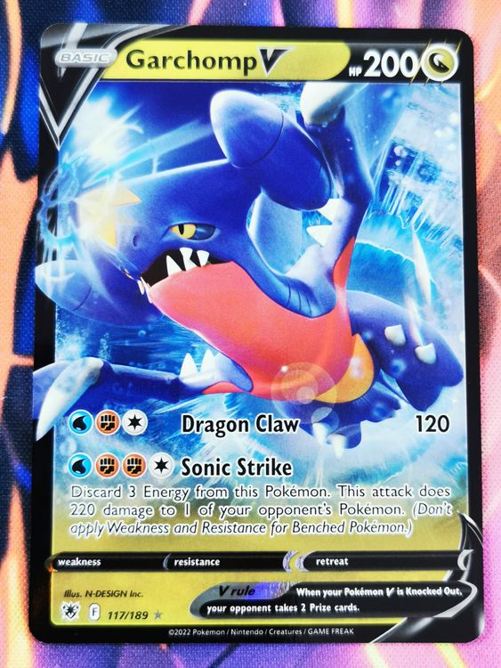 Pokemon Garchomp V 117/189 Astral Radiance EN | Kaufen auf Ricardo