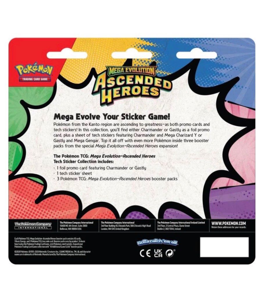 2x Pokemon Ascended Heroes Me2.5 tripack tech collection (Neu und ...