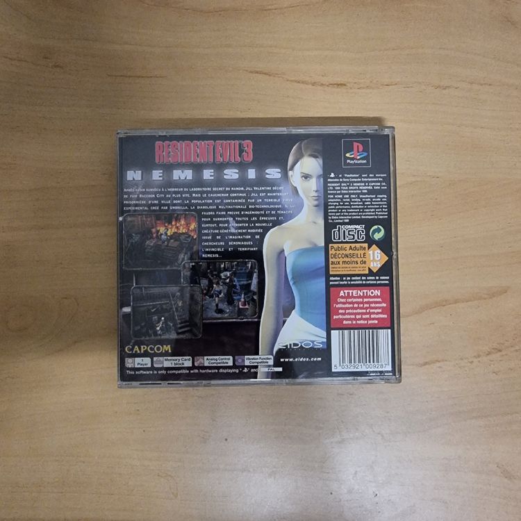 Resident Evil 3 Nemesis PS1 francais | Kaufen auf Ricardo