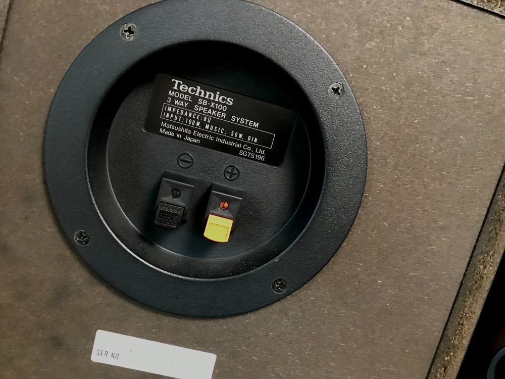 TECHNICS SB-X100 Lautsprecher (Gebraucht) in Zürich für CHF 100 – mit ...