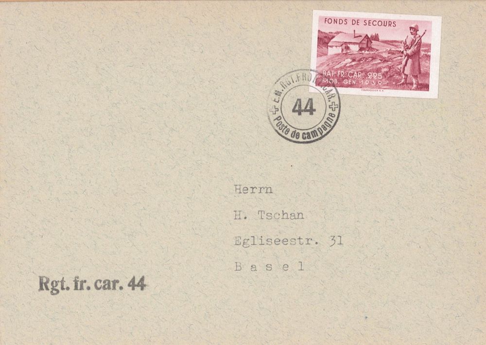 Feldpost mit ...... Grenztruppen (Gebraucht) in Bazenheid für CHF 1.5 – mit Lieferung auf ...