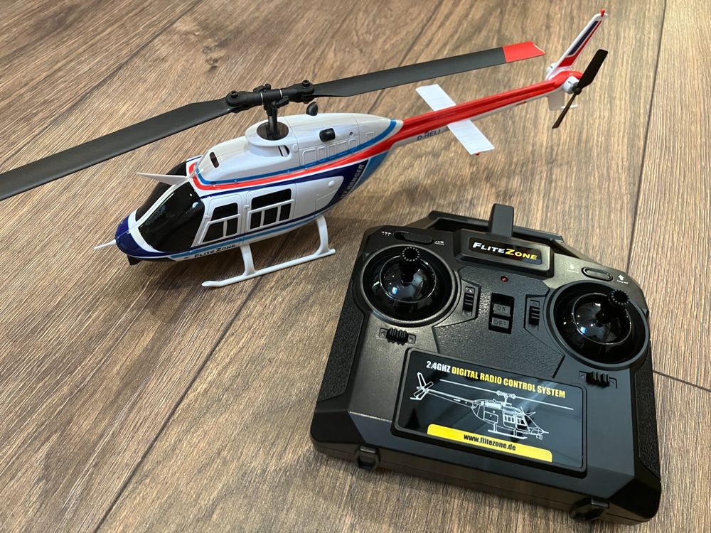 Bell 206 Jet Ranger RC-Helicopter von FliteZone (Neu (gemäss ...