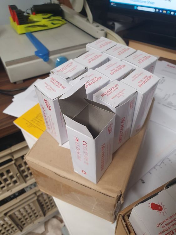 Redstar 60 RS-60 12v Trafo 20-60VA 11.5v Transformator Rohs (Neu und ...