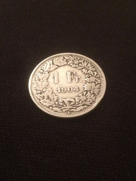 1 Franken 1904 ss. (SILBER) | Kaufen auf Ricardo