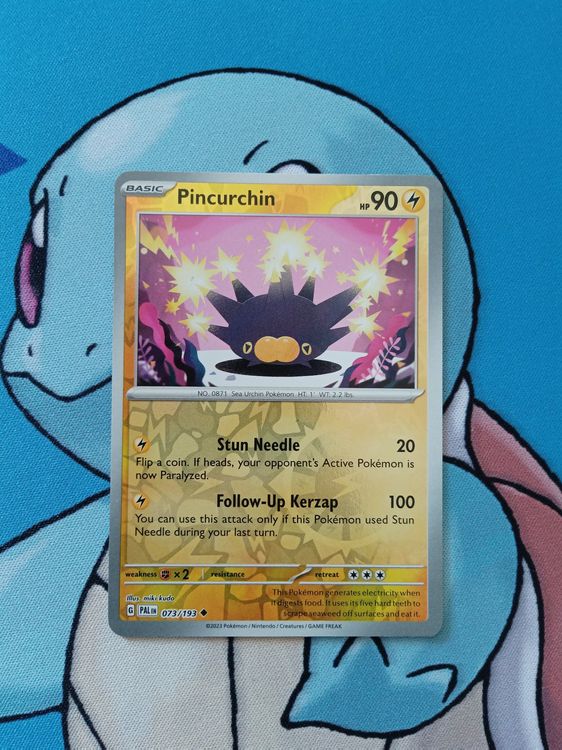 Pincurchin 073 - Paldea Evolved Britzgel Reverse Holo | Kaufen auf Ricardo