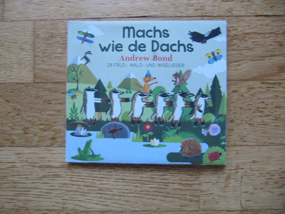 Kinderlieder-CD: Machs wie de Dachs ... / Andrew Bond (Gebraucht) in ...