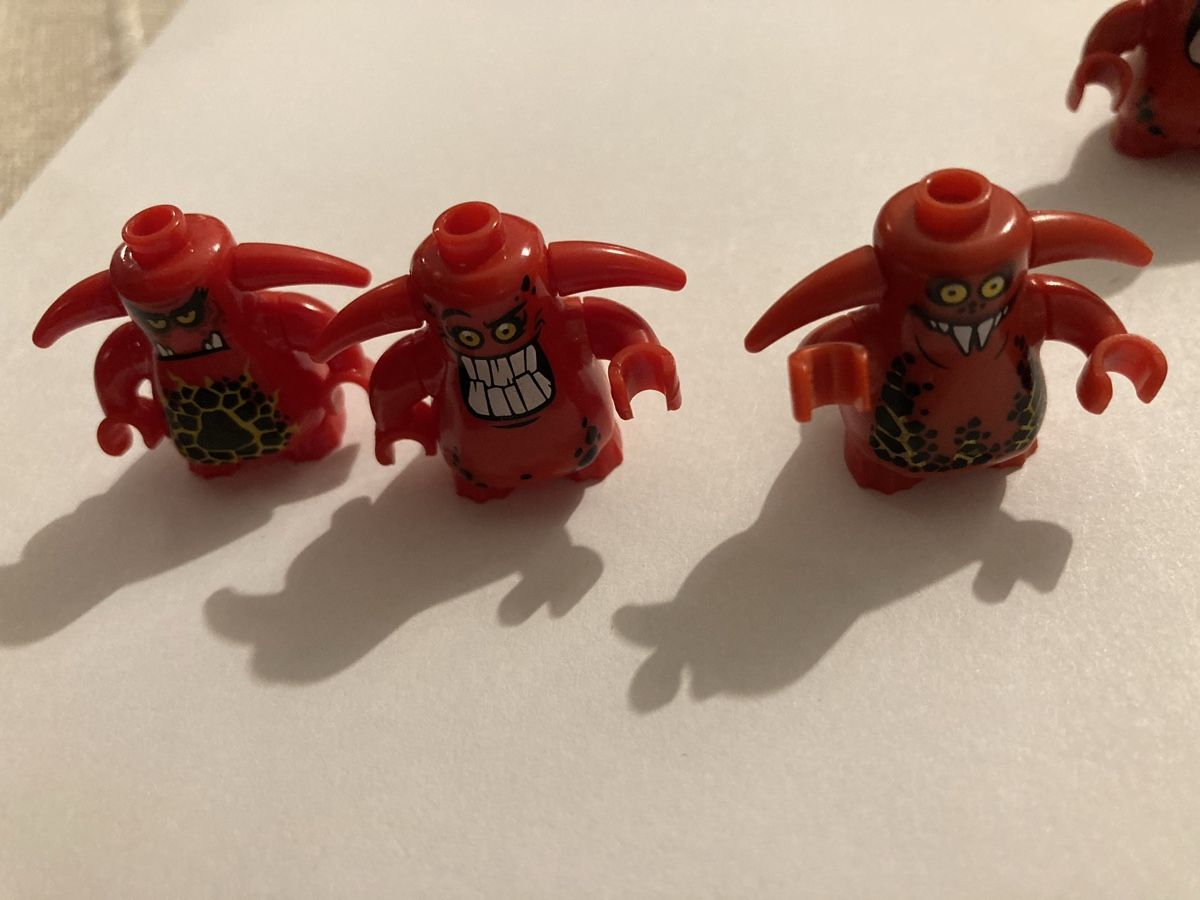 LEGO Fantasy Castle – Rote Dämonen Monster (3er Set) (Gebraucht) in ...