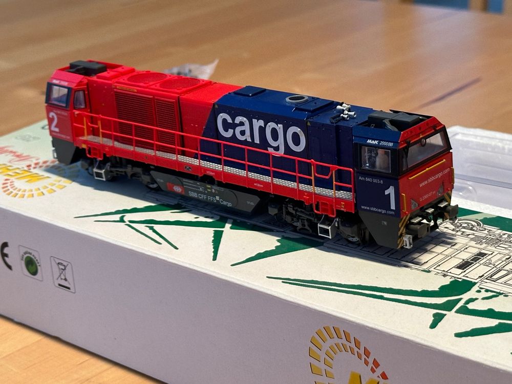 Mehano SBB Cargo Am 840 003-8 DC Gleichstrom Vossloh G2000 (Neu (gemäss ...