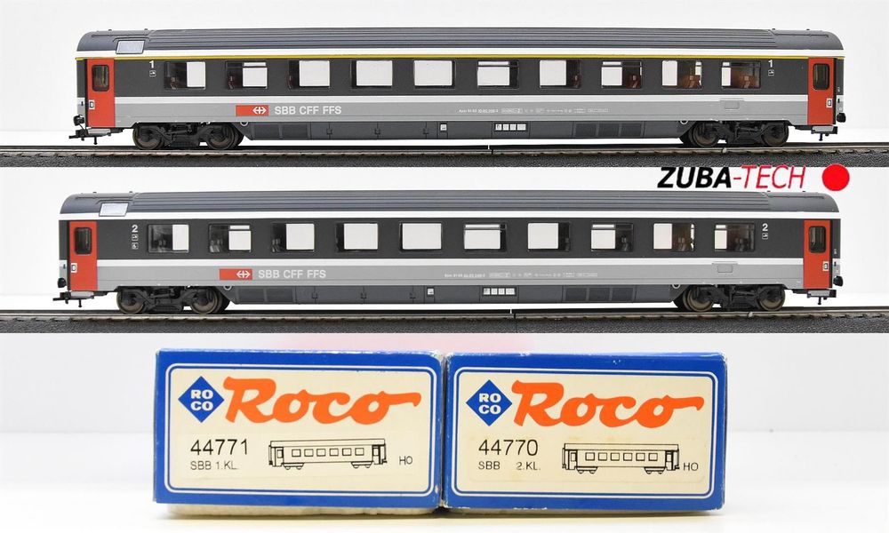 Roco 2x EuroCity Wagen SBB H0 GS mit OVP (Gebraucht) in St. Gallen für CHF 60 – mit Lieferung ...