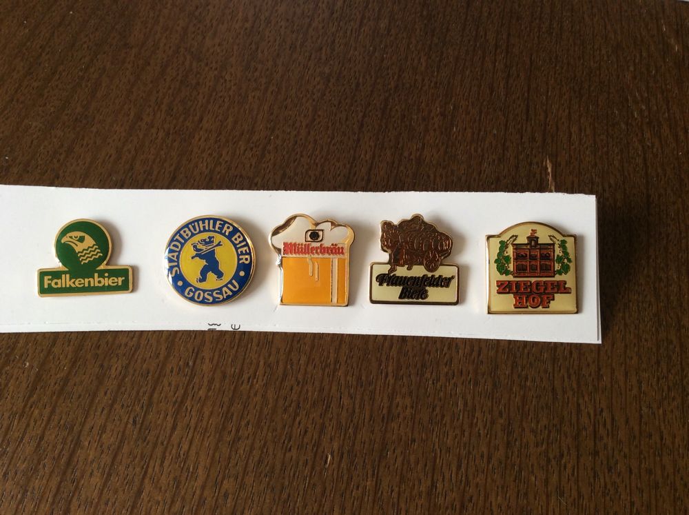 5 verschiedene Bier Pins | Kaufen auf Ricardo