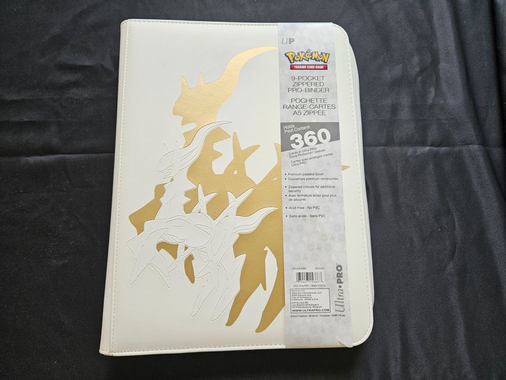 Ultra Pro Arceus 9-Pocket Pro-Binder (Neu und originalverpackt) in für ...