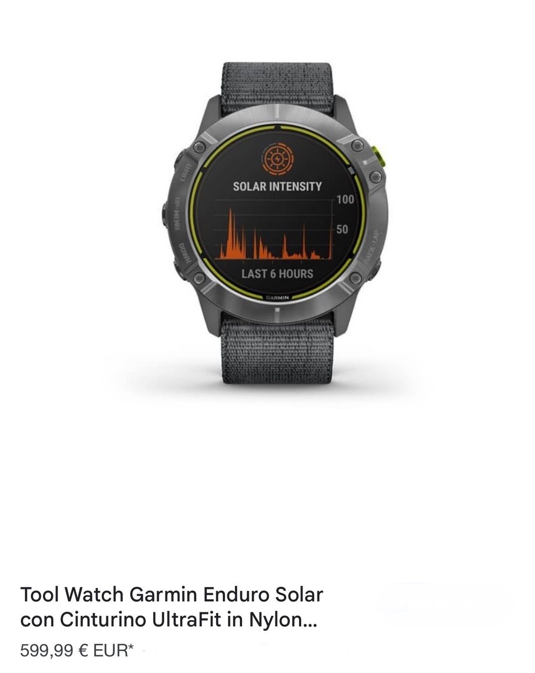 GARMIN ENDURO Smartwatch wie neu /NP600CHF Multisport GPS (Neu (gemäss ...