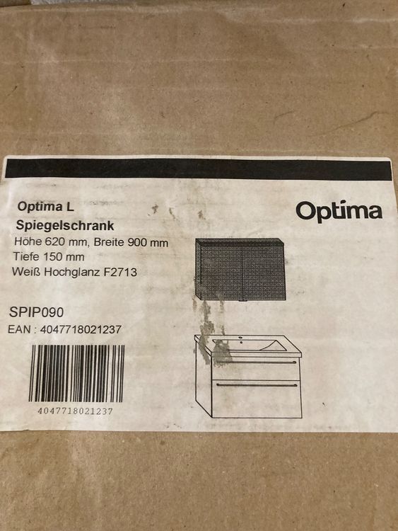 Spiegelschrank 90cm Optima L Neu!! (Neu und originalverpackt) in zürich ...