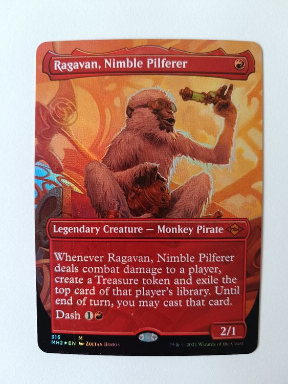 Magic The Gathering Ragavan, Nimble Pilferer Borderless (EN) | Kaufen ...
