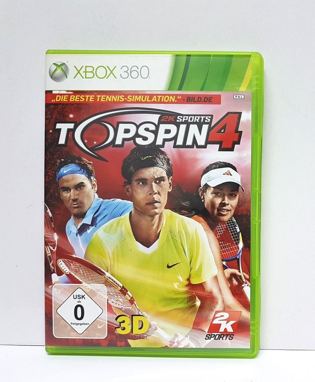 Top Spin 4 Erobere den Center Court Xb 360 (Gebraucht) in Schüpfheim ...