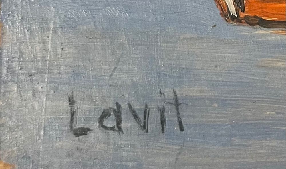 Antike Aquarell mit Boten Signiert Lavit (Gebraucht) in Hochdorf für CHF 5 – mit Lieferung auf ...