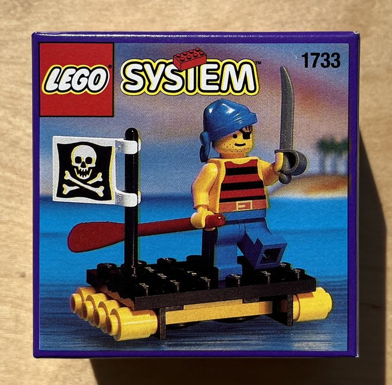 LEGO System 1733 Shipwrecked Pirate Neu & Sealed (Neu und ...