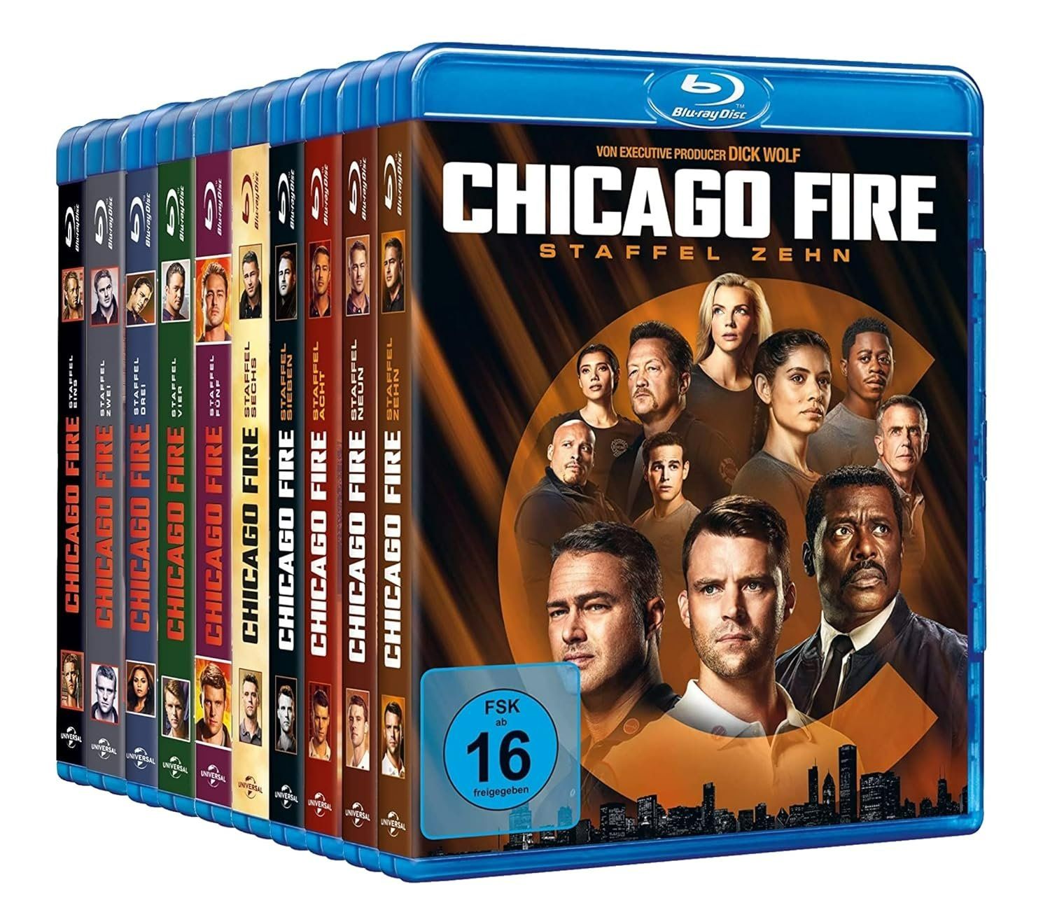 Chicago Fire - Die kompletten Staffeln 1-10 im Set (Bluray) (Neu und ...