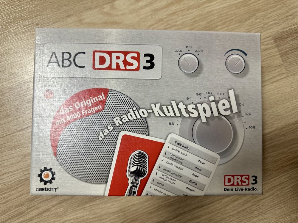 ABC DRS 3 Radio-Kultspiel (Gebraucht) in Therwil für CHF 7 – mit ...