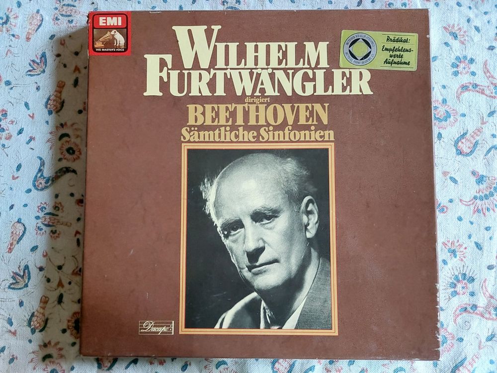 Furtwängler Beethoven: Sämtliche Sinfonien 8 LP Box (Gebraucht) in ...
