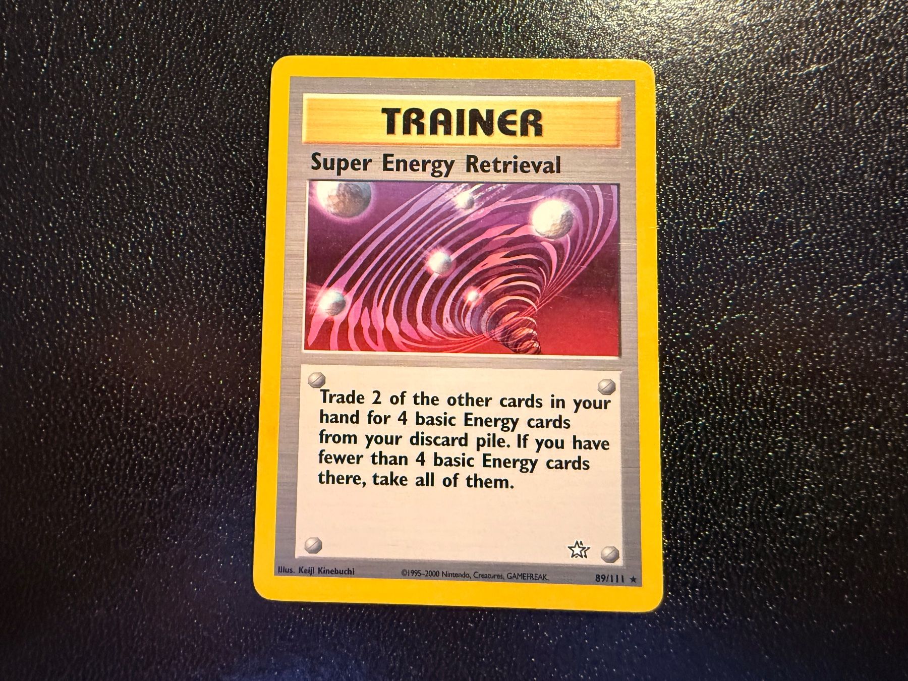 Super Energy Retrieval 89/111 Neo Genesis Pokémon 2000 Rare (Gebraucht ...