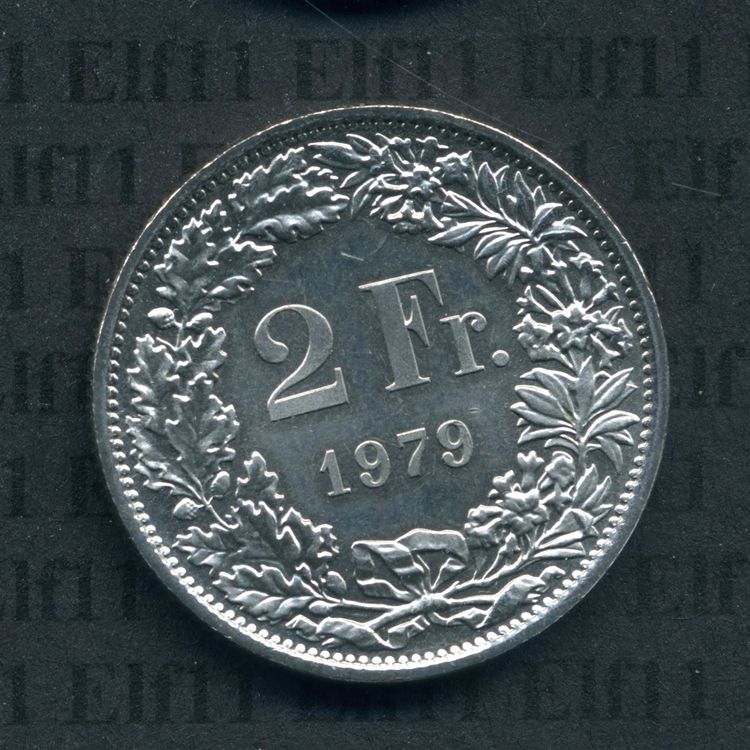 CHF___2.00 1979 stgl * nigelnagelneu! 2 Franken | Kaufen auf Ricardo