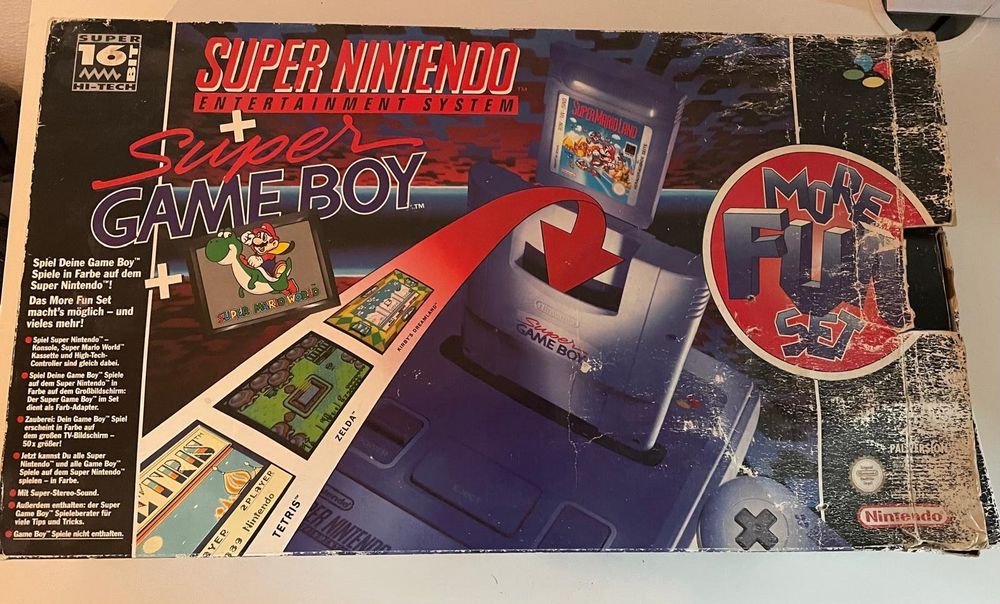 Super Nintendo More Fun Set (Gebraucht) in Neuchâtel für CHF 135 – mit ...