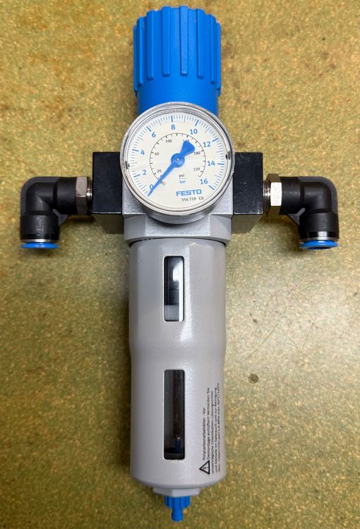 Festo Druckreduzierventil LFR-D-MIDI mit Abscheider (Gebraucht) in ...