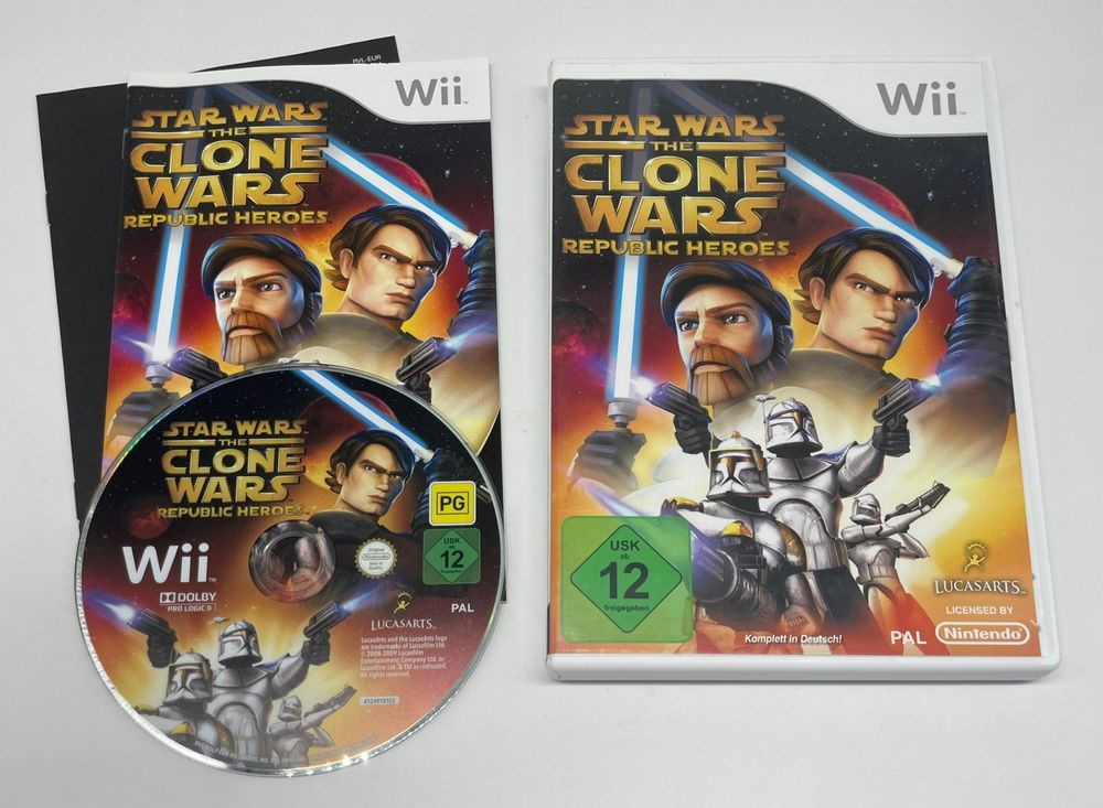Star Wars: The Clone Wars - Republic Heroes - Wii OVP | Kaufen auf Ricardo