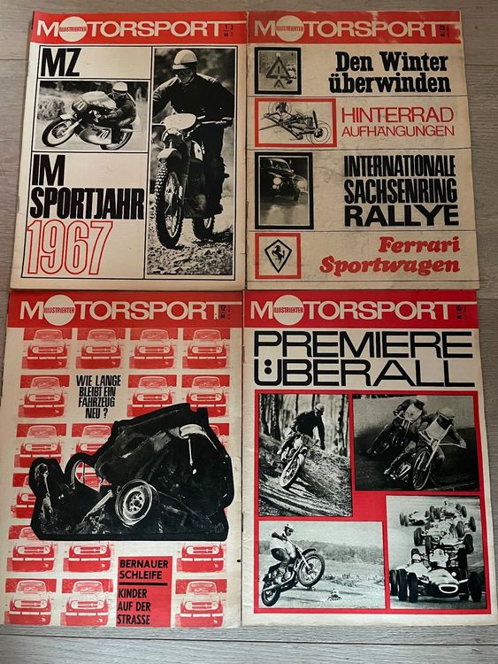 Alte DDR Magazine Motorsport 1968/Selten | Kaufen auf Ricardo