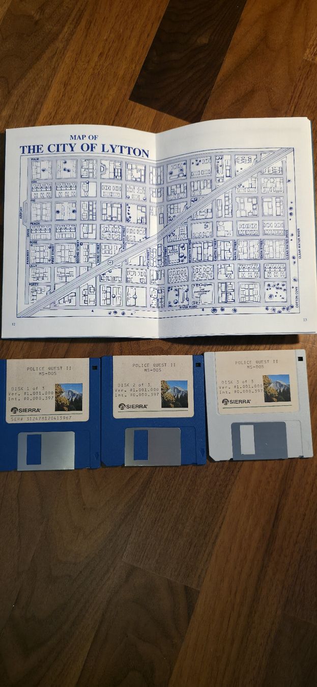 Police Quest II: The Vengeance – PC Big Box – Sierra (Gebraucht) in ...