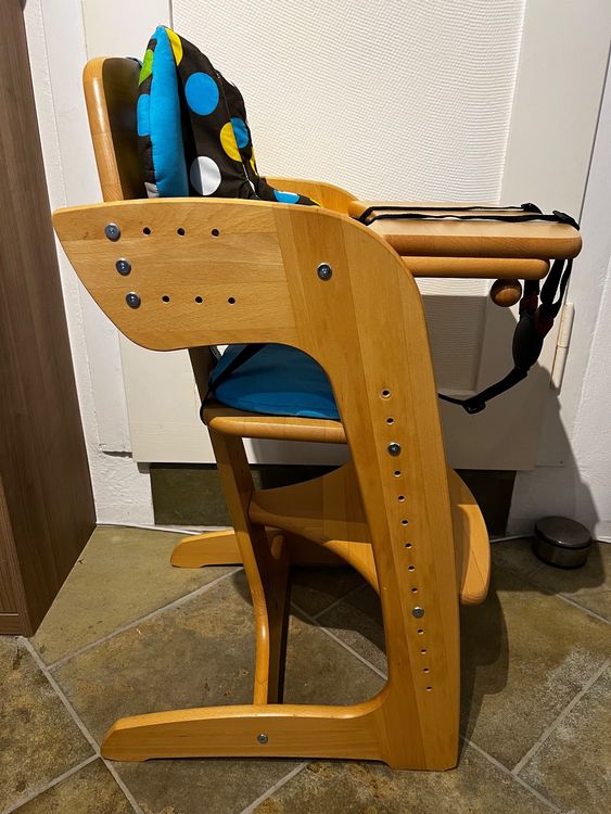 Hochstuhl Herlag mit Sitzpolster und Dreipunkt-Gurt | Kaufen auf Ricardo
