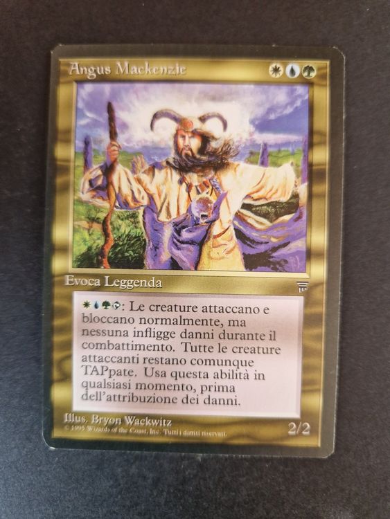 MTG Angus Mackenzie It Legends Italienisch - top Legends Kar (Gebraucht ...