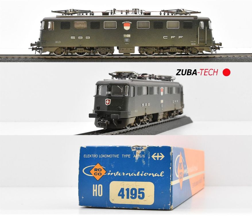Roco 4195 E-Lok Ae 6/6 SBB H0 GS Analog (Gebraucht) in St. Gallen für CHF 68.5 – mit Lieferung ...