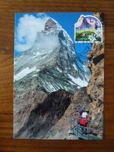 Maximumkarte Typisch Schweiz Matterhorn ET Ort 8.9.22 (Gebraucht) in Aedermannsdorf für CHF 5 ...