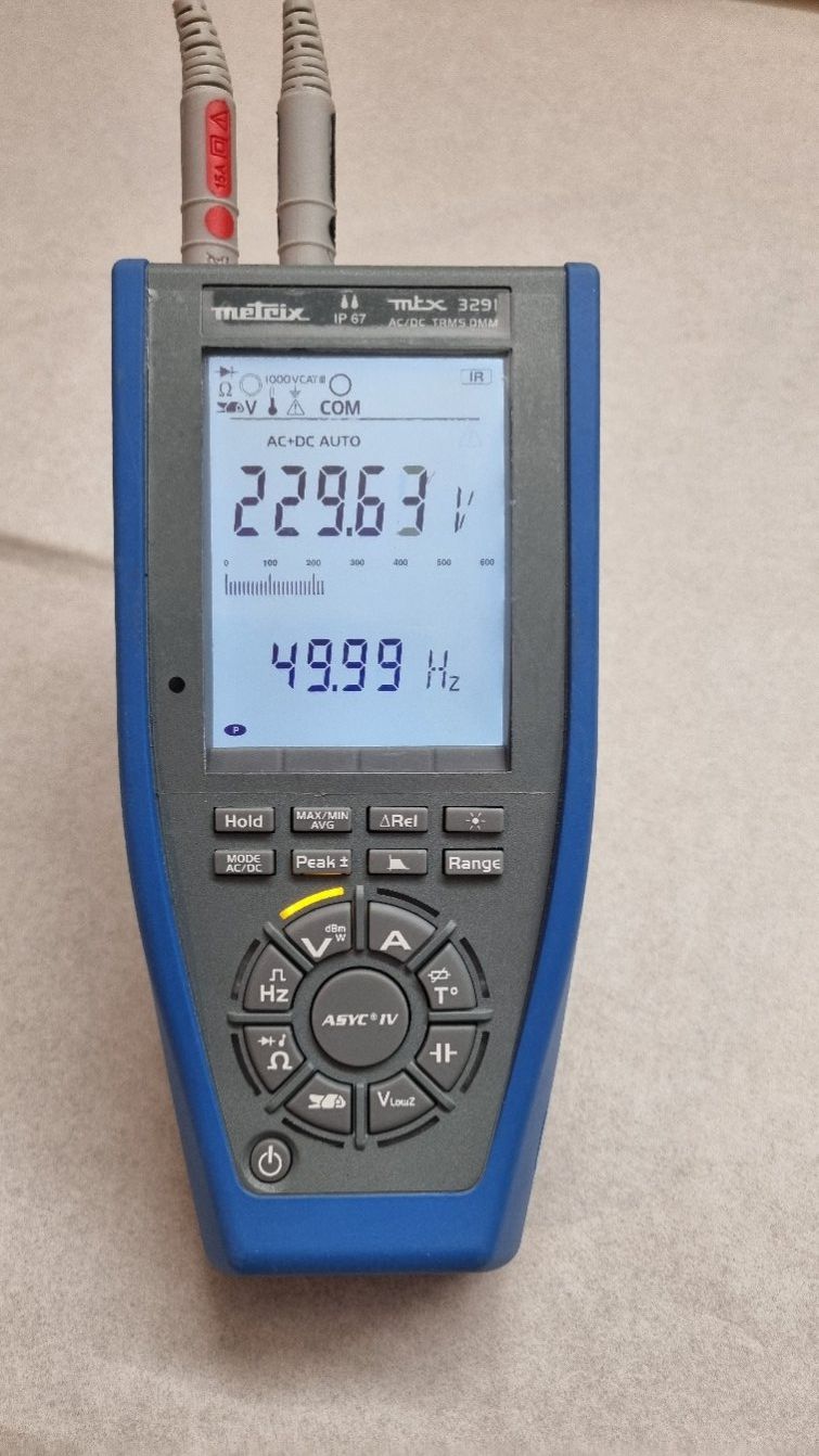 Digitales TRMS-Multimeter DMM MTX-3291 – Metrix (Gebraucht) in Alpnach ...