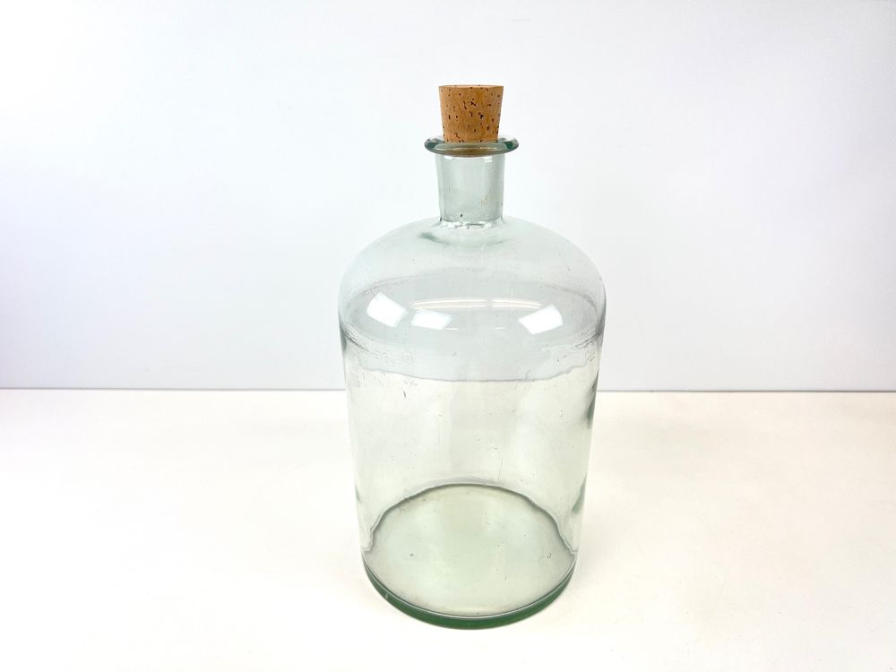 6 Liter Glasflasche / Glasgefäss mit Korken (Gebraucht) in Zürich für ...