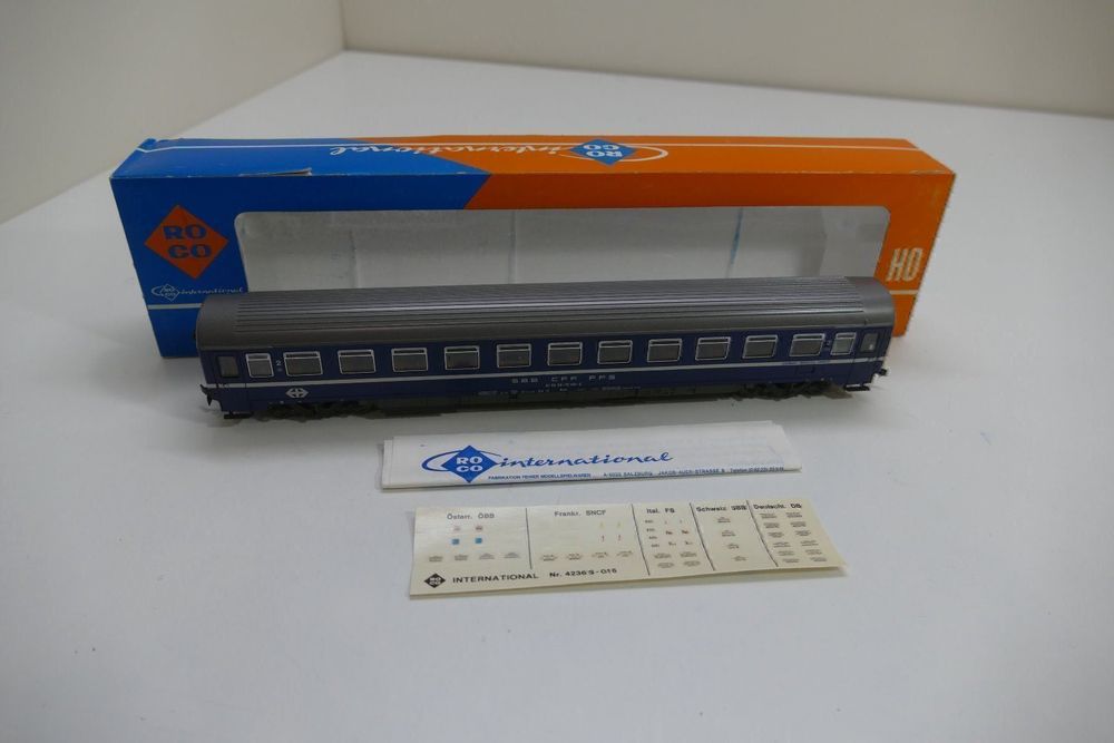 Roco H0: SBB 2.Kl. Eurofima Liegewagen | Kaufen auf Ricardo