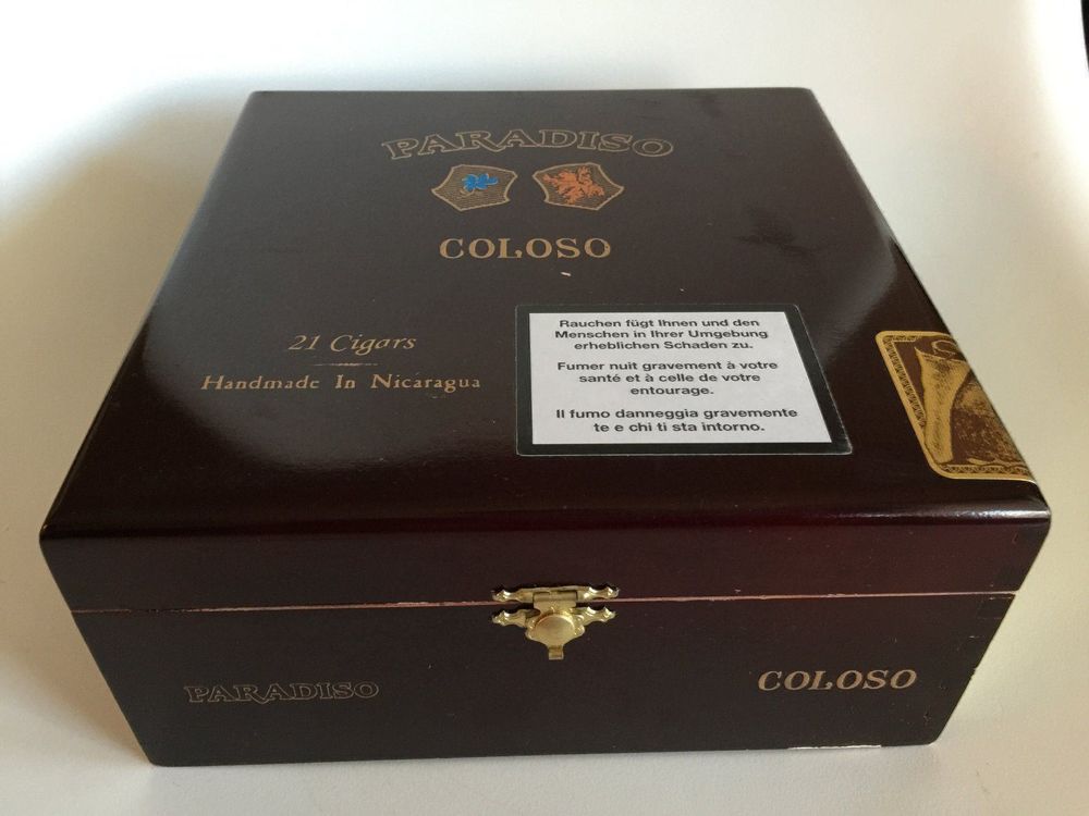 Boîte à cigares bois "Paradiso Coloso" | Kaufen auf Ricardo