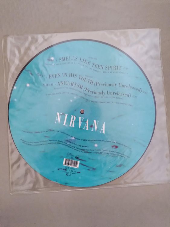 Vinyl première édition - Nirvana - smell like teen spirit | Kaufen auf ...