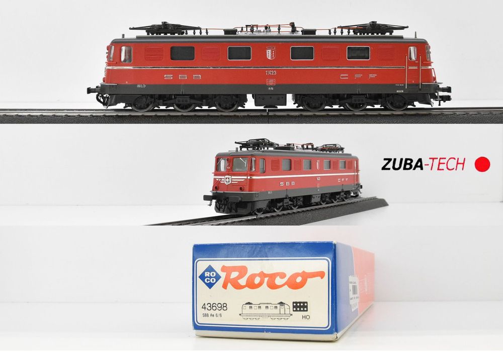 Roco 43690 E-Lok Ae 6/6 Wallis SBB H0 Digital mit OVP | Kaufen auf Ricardo