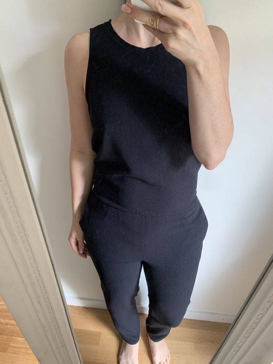 Hartford Jumpsuit Gr. 36 dunkelblau, Overall lang ärmellos (Neu (gemäss Beschreibung)) in ...