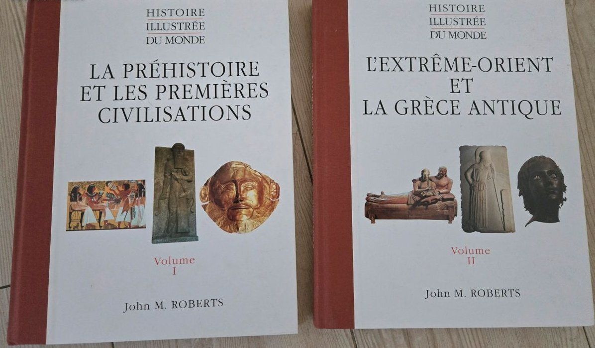 John M. Roberts - Histoire illustrée du monde. 2 volumes (D'occasion) à ...
