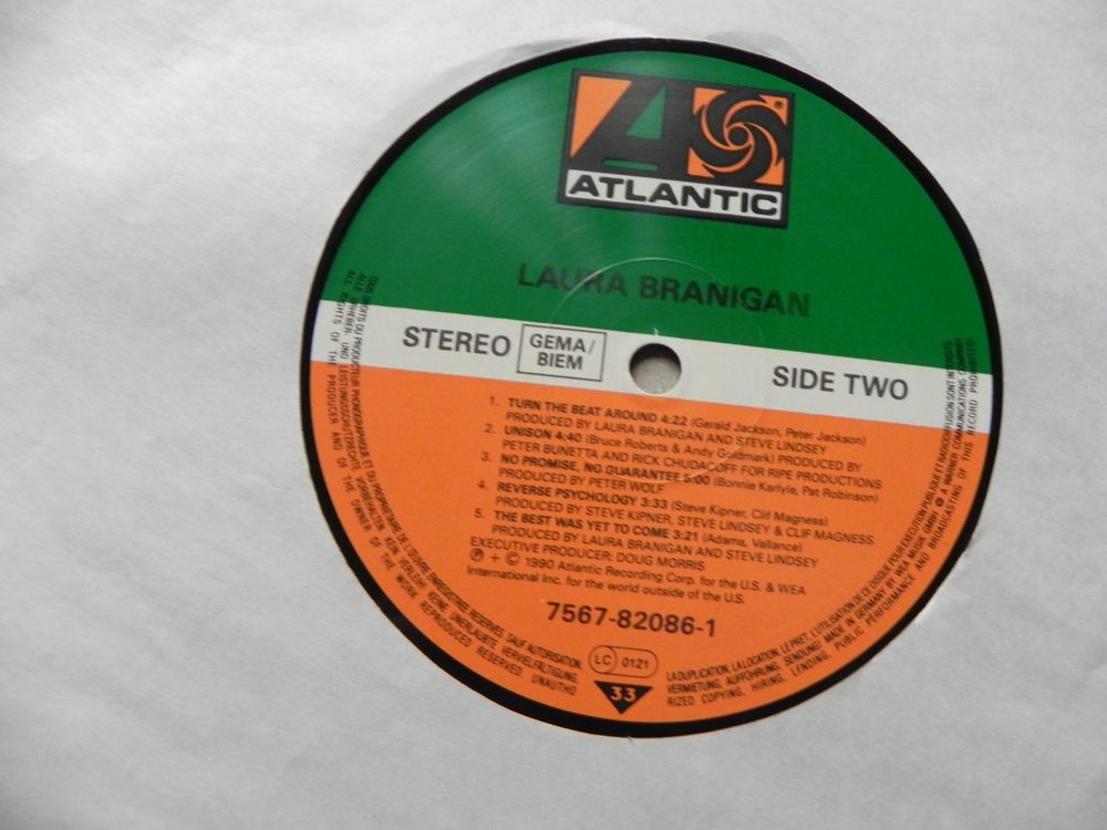 LP USA Pop Rock Sängerin Laura Branigan 1990 (Gebraucht) in Siebnen für ...