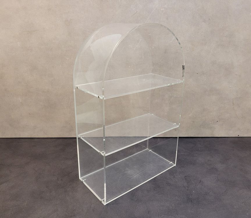 Klarmöbel Acryl Tisch Vitrine Setzkasten Wandregal Plexiglas (D ...