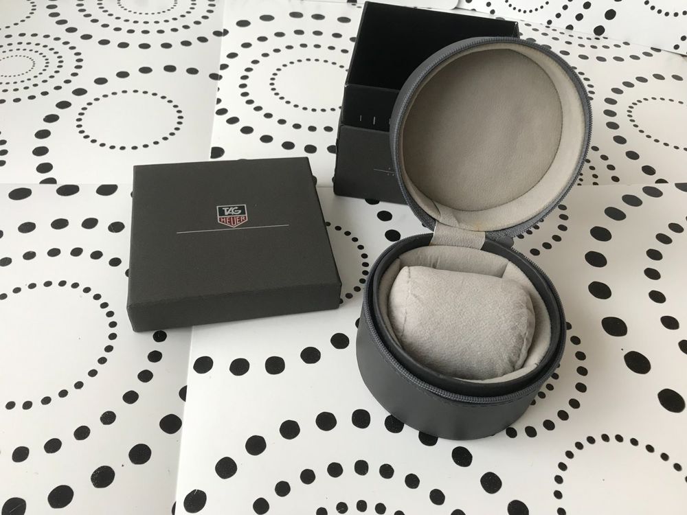 TAG HEUER - VINTAGE - WATCH CASE BOX ECRIN RARE SELTEN !!! (Gebraucht ...